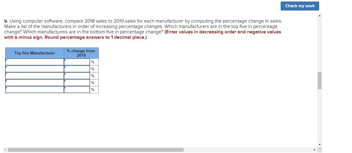 Solved Check my work MarkLines is an online portal | Chegg.com