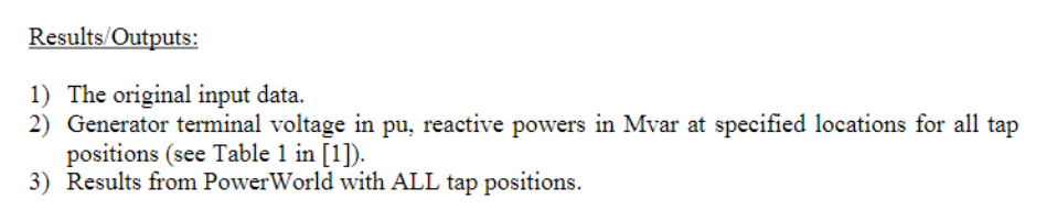 Solved Examples for Project 2 - Generator Reactive | Chegg.com