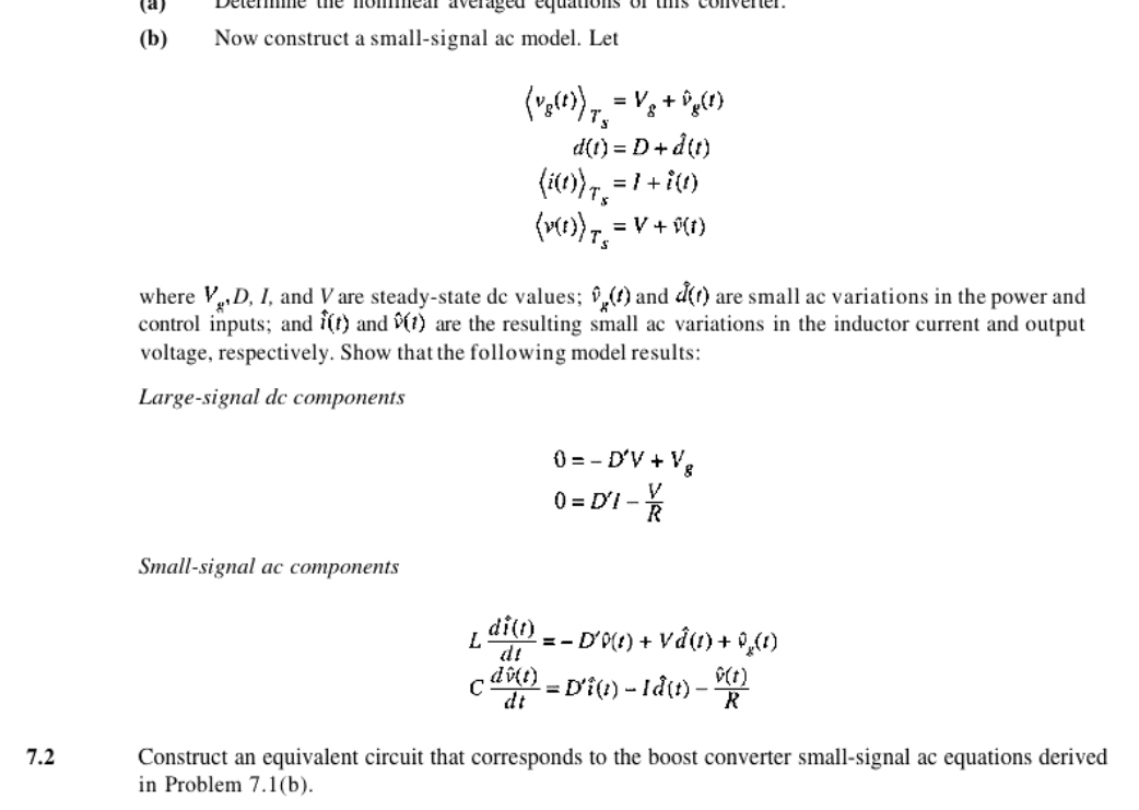 Solved SOLVE PROBLEM 7.27.2 ﻿Construct an equivalent circuit | Chegg.com