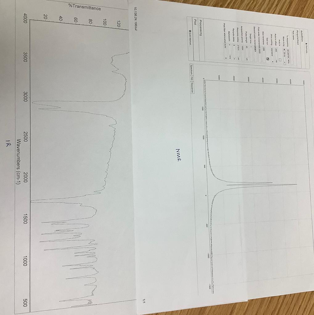 Solved Using the IR spectra elucidate the structure of the | Chegg.com