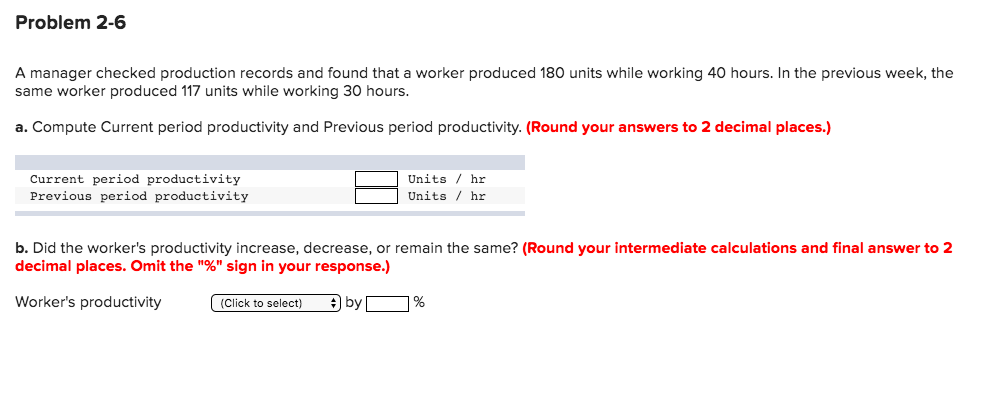 Solved Problem 2-6 A manager checked production records and | Chegg.com