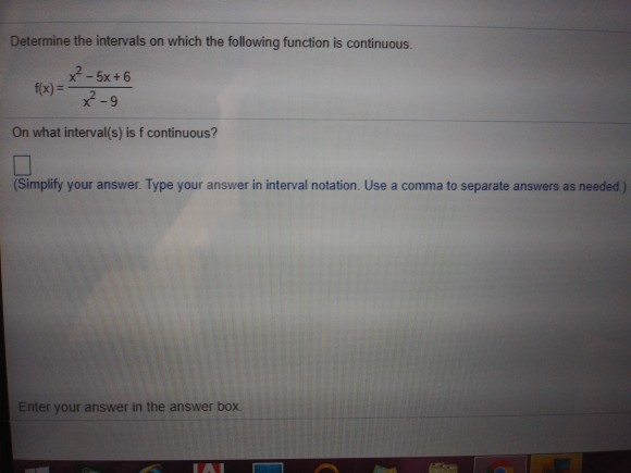 Solved Determine the intervals on which the following | Chegg.com