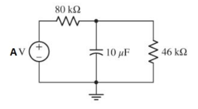 Solved Consider the given circuit.The value of A is | Chegg.com