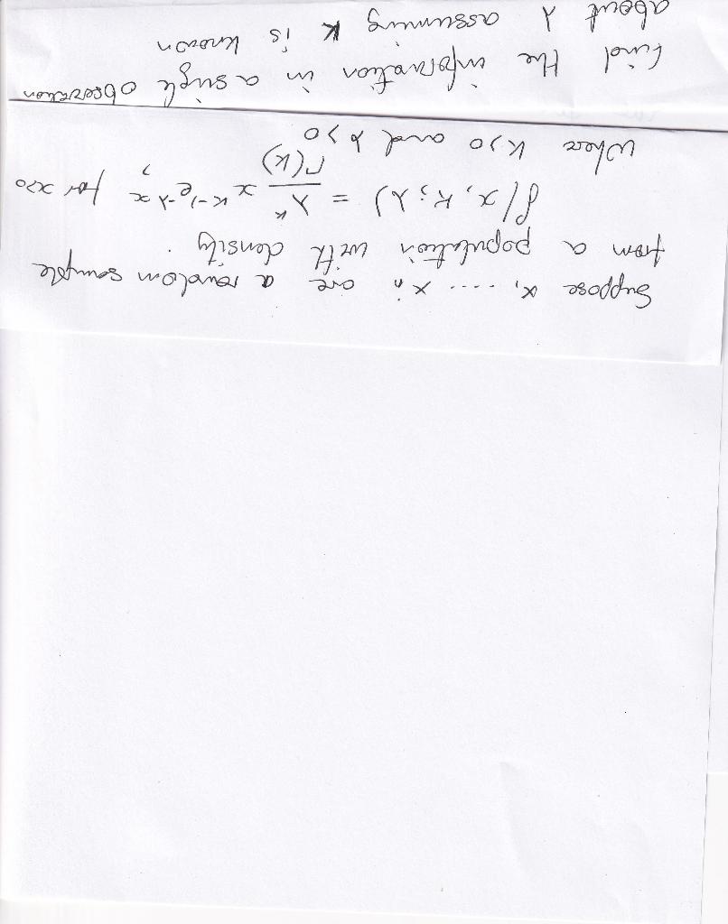 Solved a random sample Suppose x, from a population with | Chegg.com