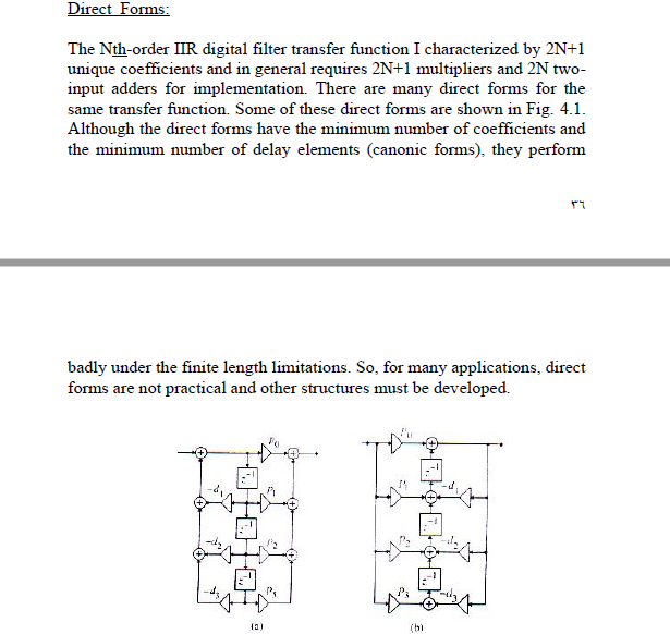 Solved Experiment 4 Parallel Realization of Infinite Impulse | Chegg.com