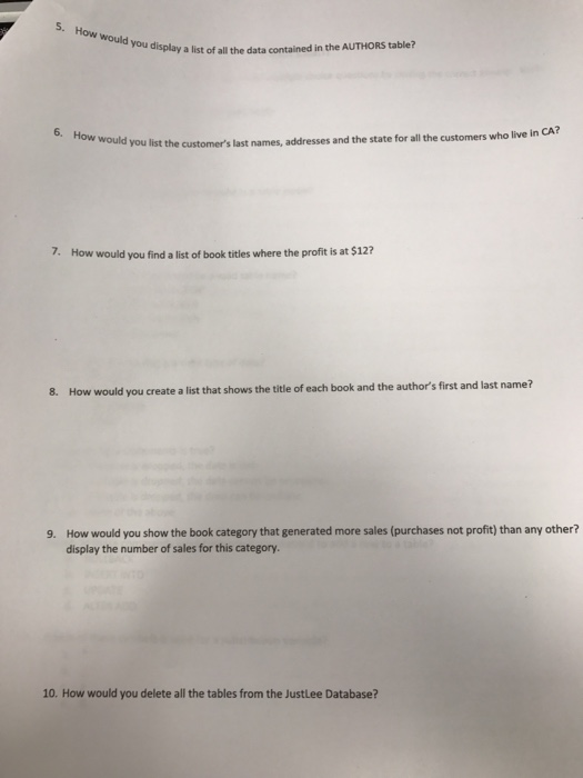 Solved Short Answer Instructions Answer Each Question To Chegg