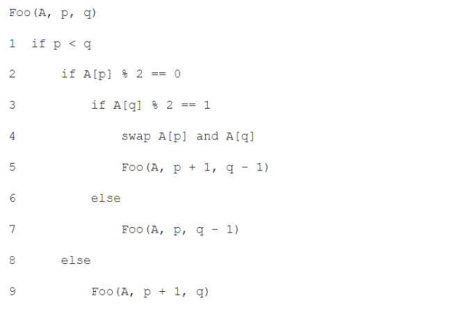 Solved 3. (3pts) Write a recurrence relation describing the | Chegg.com