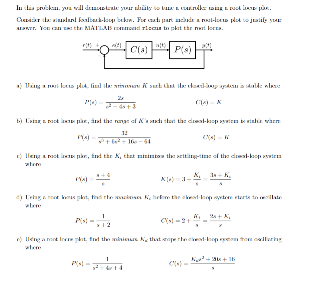 Solved In this problem, you will demonstrate your ability to | Chegg.com