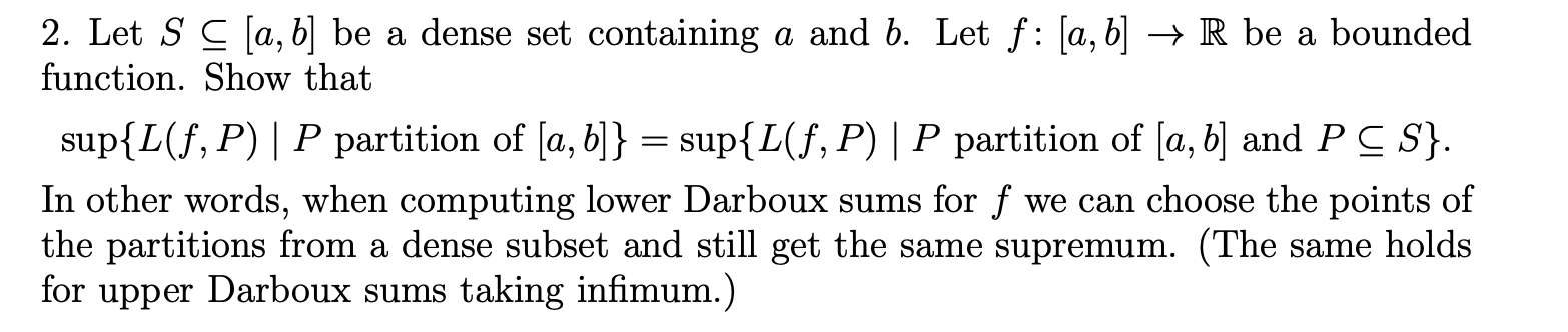 Solved 2. Let S