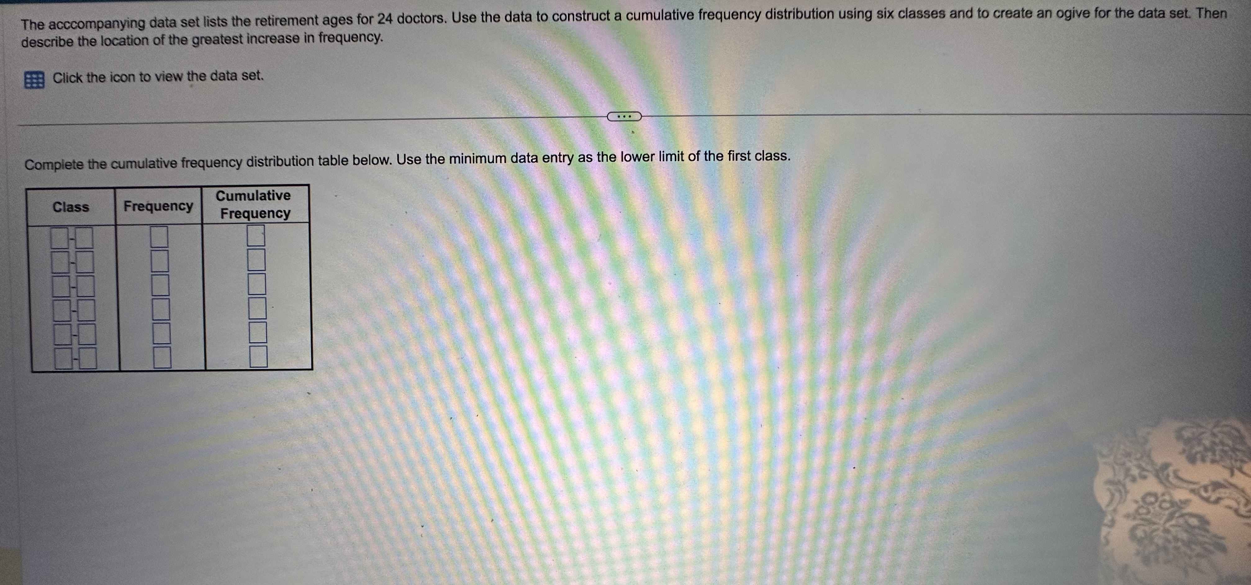 Solved The accompanying data set lists the numbers of | Chegg.com