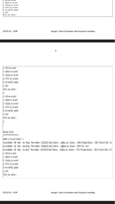 Solved Cst8132 Object Oriented Programming Lab 5 