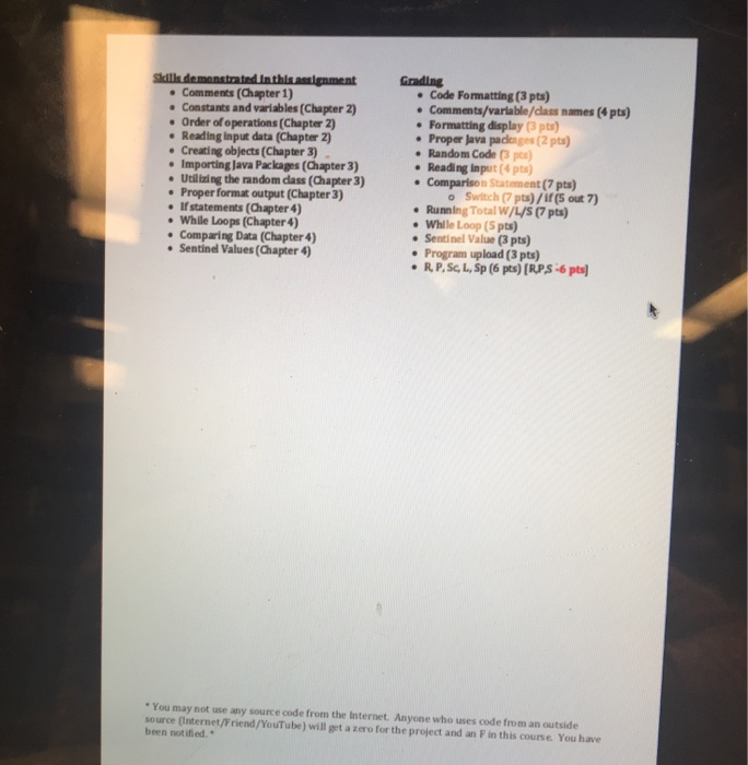 Solved Design and Implement an application that plays Rock | Chegg.com