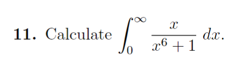 Complex Analysis: Question 11 Can you solve this? | Chegg.com