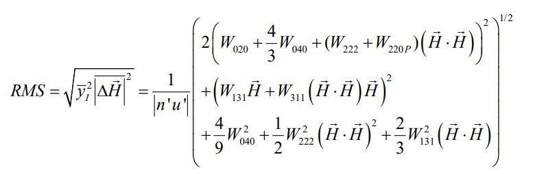 8) Using the variance of the wavefront from problem | Chegg.com