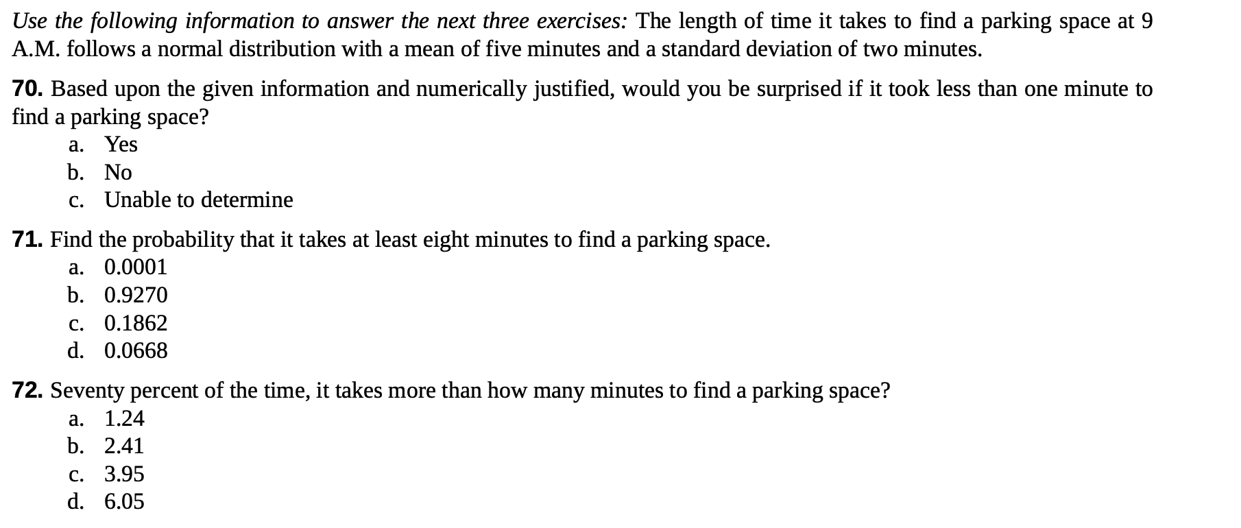 Solved Use the following information to answer the next | Chegg.com