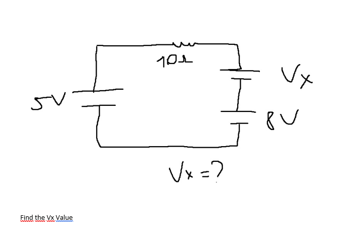 Solved Find the Vx Value | Chegg.com