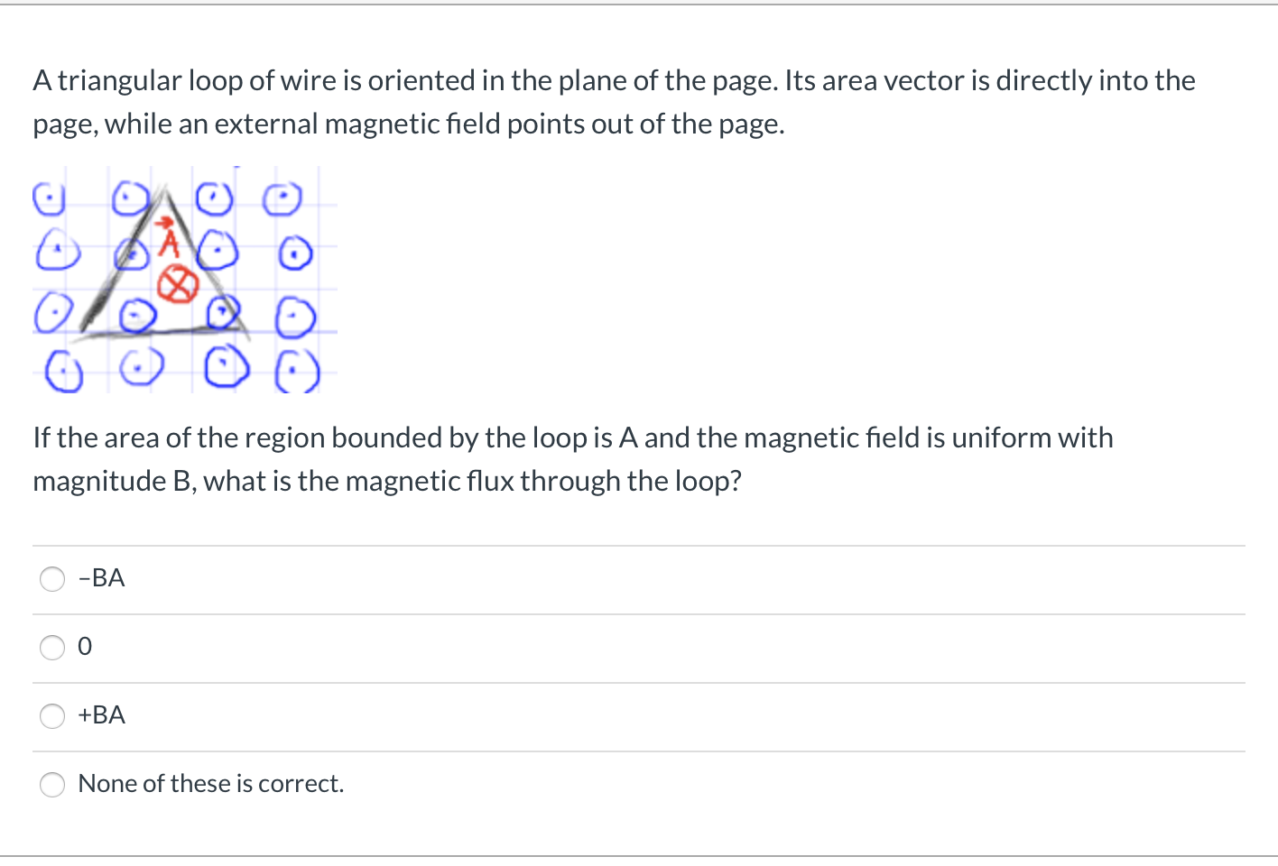 Solved A triangular loop of wire is oriented in the plane of | Chegg.com