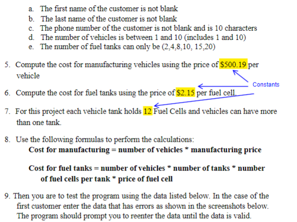 Solved USE these as start up code package | Chegg.com