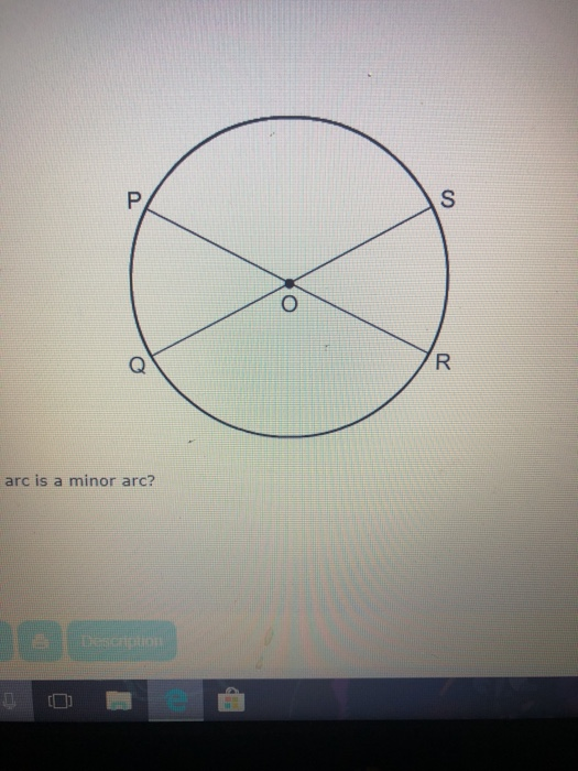 Solved which arc is a minor arc? answer options: SQ, PS, | Chegg.com