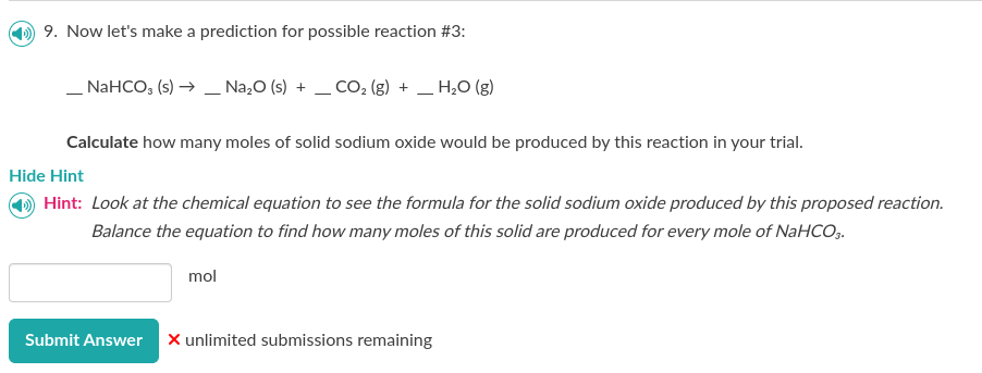 Solved (4i)) 9. Now let's make a prediction for possible | Chegg.com