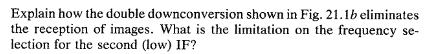 Solved Figure 21.1. Single and dual conversion | Chegg.com