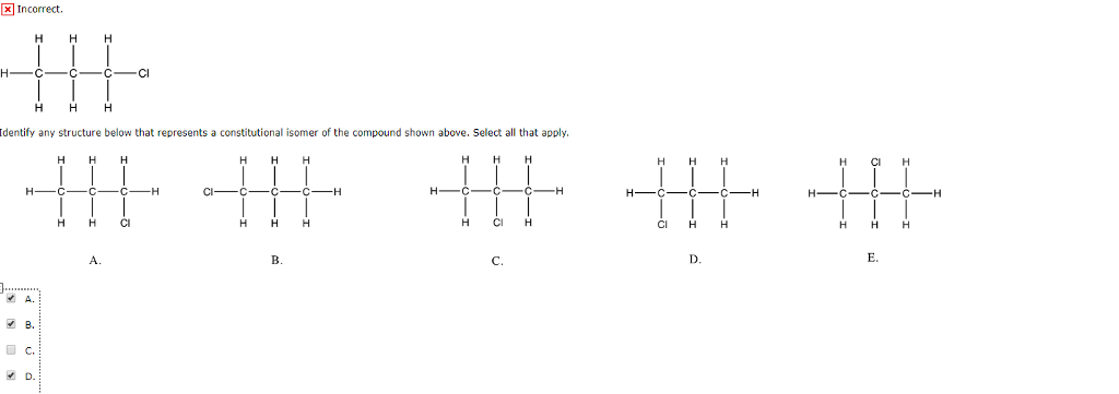Solved Identify any structure below that represents a | Chegg.com