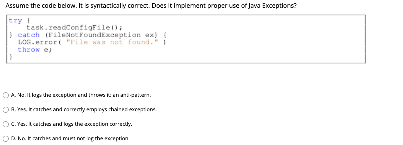 Solved Assume the code below. It is syntactically correct. | Chegg.com