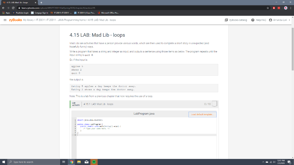 Solved: Mad Libs Are Activities That Have A Person Provide... | Chegg.com
