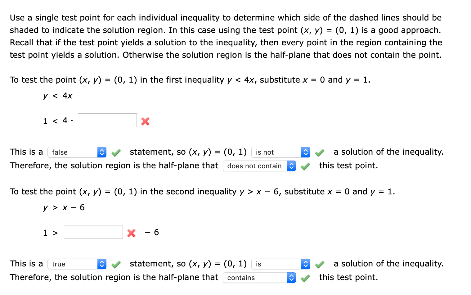 Solved Use a single test point for each individual | Chegg.com