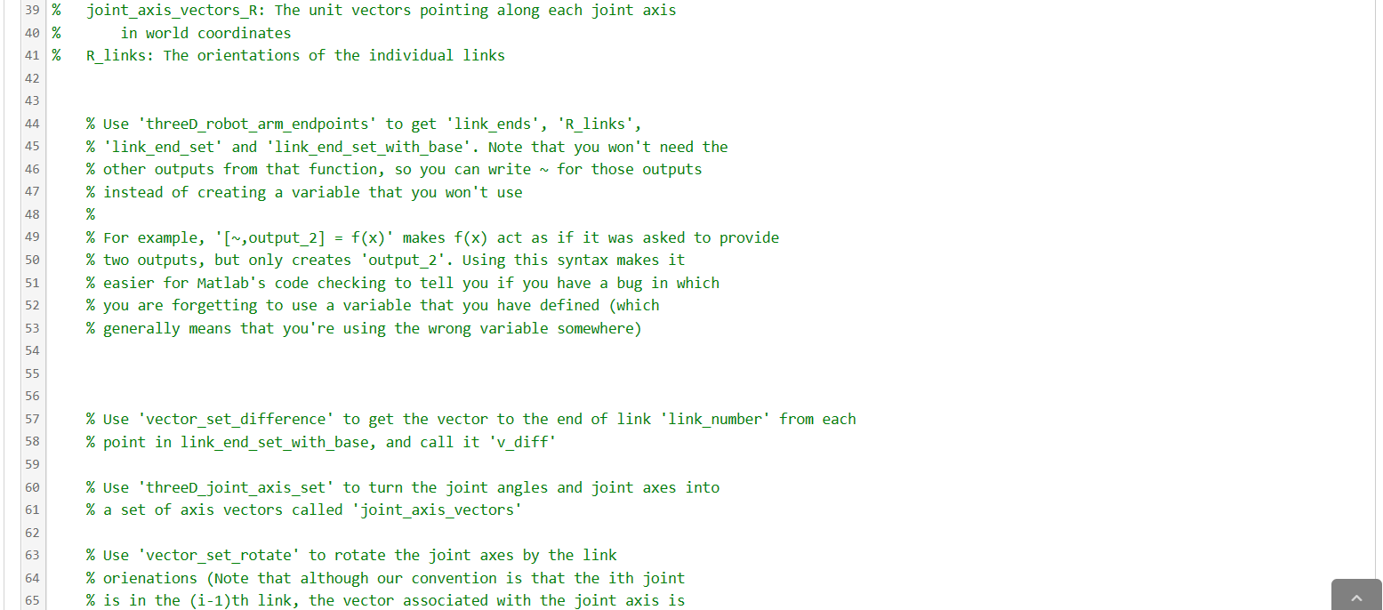 Solved Use the vector and rotation functions you created | Chegg.com