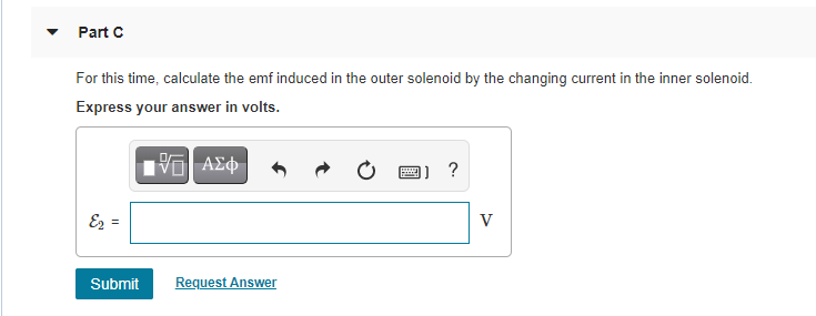 Solved Part A A solenoidal coil with 21 turns of wire is | Chegg.com