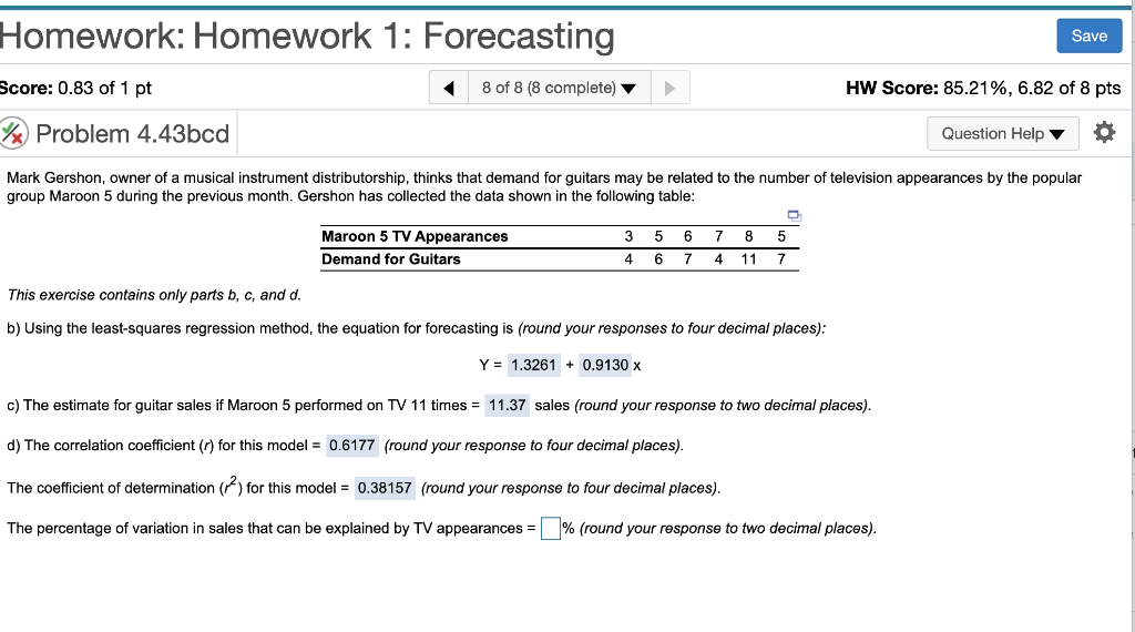 Solved Homework Homework 1 Forecasting Save Score 0 83 Of
