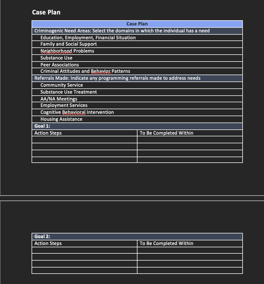 CJ 213 Final Project Scenarios Below are three | Chegg.com