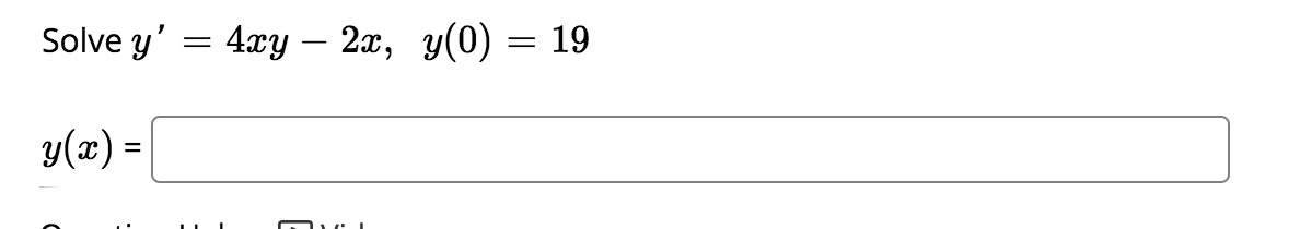 Solved t Solve the separable differential equation dy dt tay | Chegg.com
