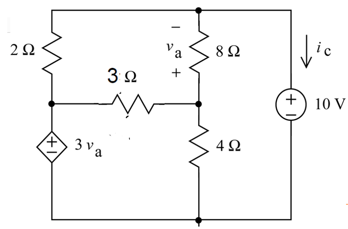Solved Use mesh current to fine the power of the | Chegg.com