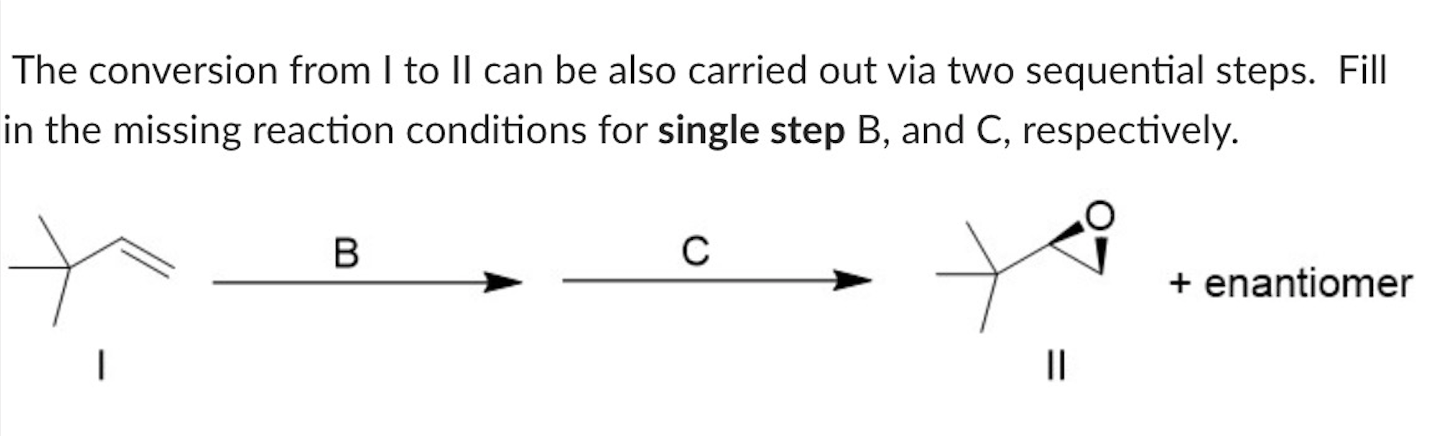 Solved Fill in the missing reaction conditions (reactants | Chegg.com