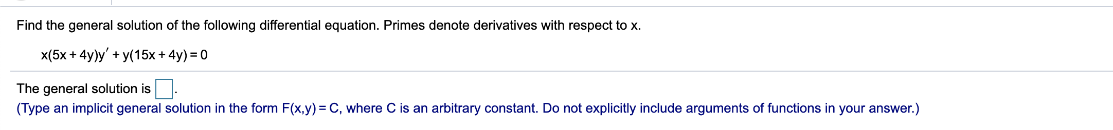 Solved Find the general solution of the following | Chegg.com