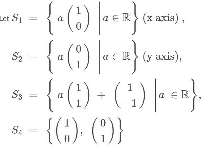 Solved then which of the following sets are subspaces of R^2 | Chegg.com