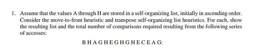 Solved Its a complete question from advanced data structures | Chegg.com