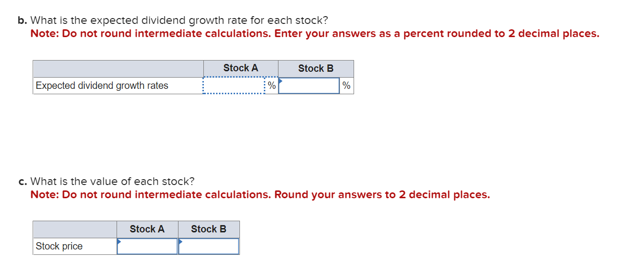 Solved Problem 7-21 Constant-Growth Model (LO2) Here are | Chegg.com