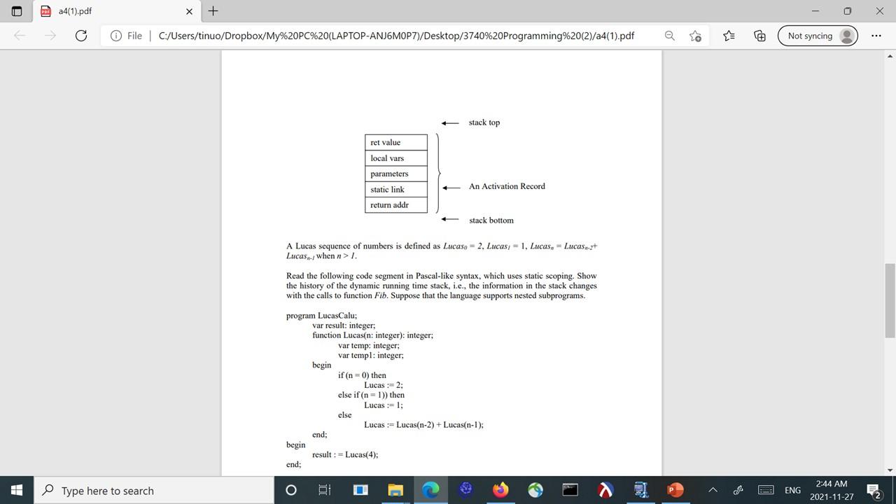 (3) (10 marks) Recall that all the examples shown in | Chegg.com