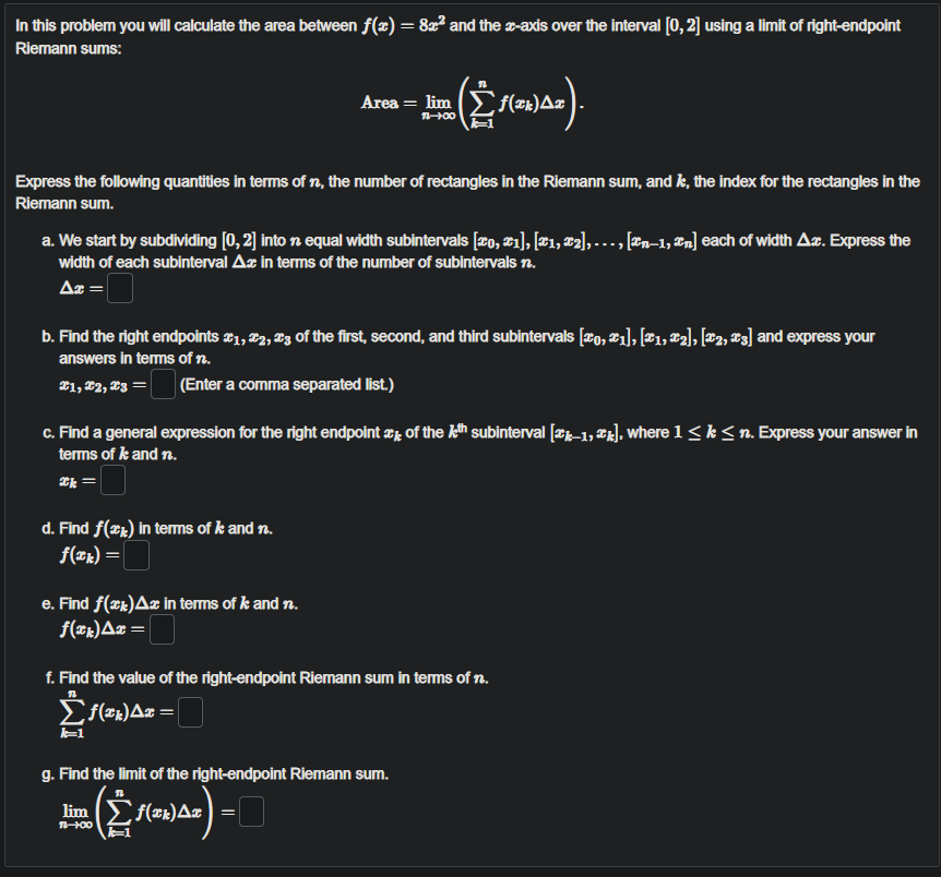 Solved In this problem you will calculate the area between | Chegg.com