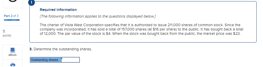 Solved 6 Part 1 of 3 Required Information [The following | Chegg.com