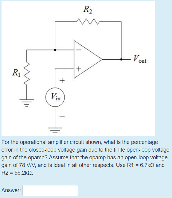 Solved 2 in For the operational amplifier circuit shown, | Chegg.com