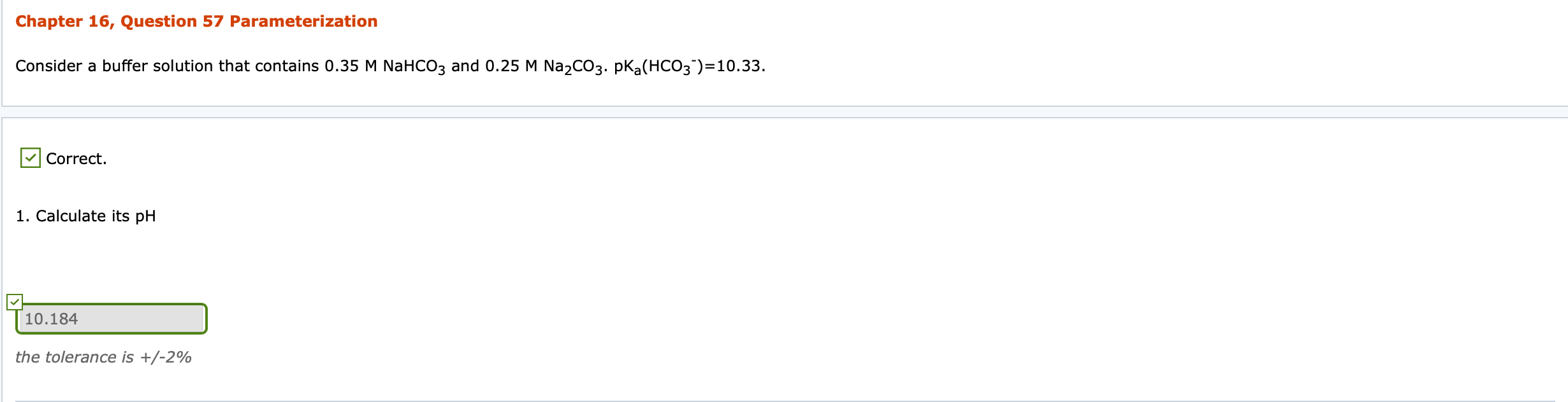 Solved Chapter 16, Question 57 Parameterization Consider a | Chegg.com