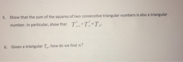 Solved 5. Show that the sum of the squares of two | Chegg.com