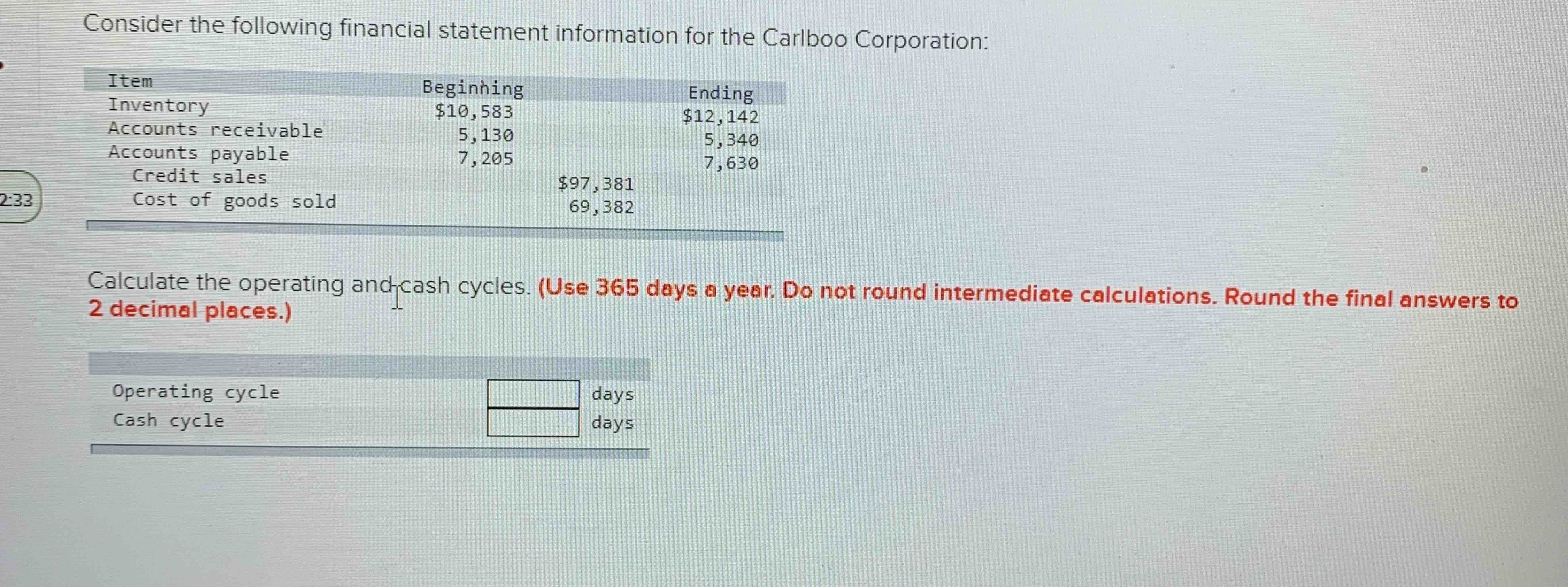 Solved Consider the following financial statement | Chegg.com