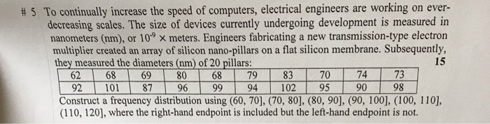 Solved # 5 To continually increase the speed of computers, | Chegg.com