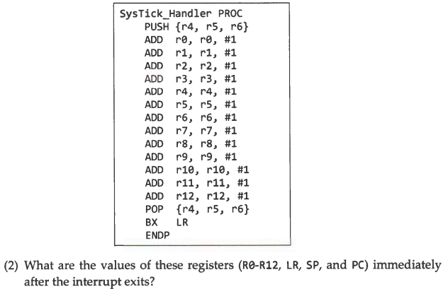 Solved Suppose register i(i≤12) is initialized to have a | Chegg.com