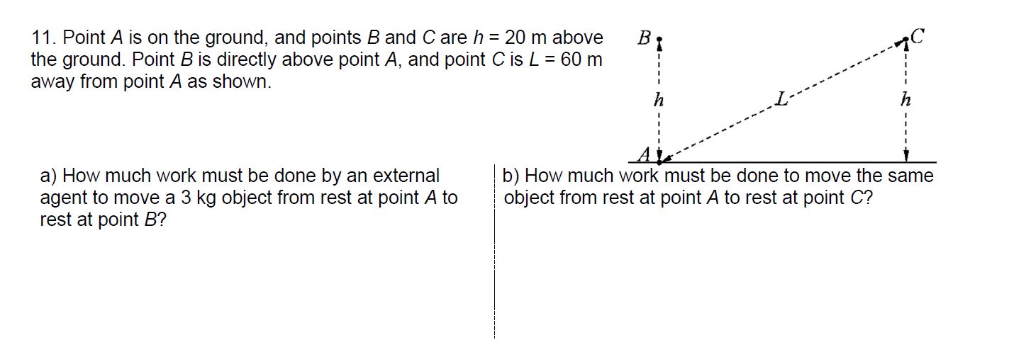 Solved Point A ﻿is on the ground, and points B ﻿and C ﻿are | Chegg.com